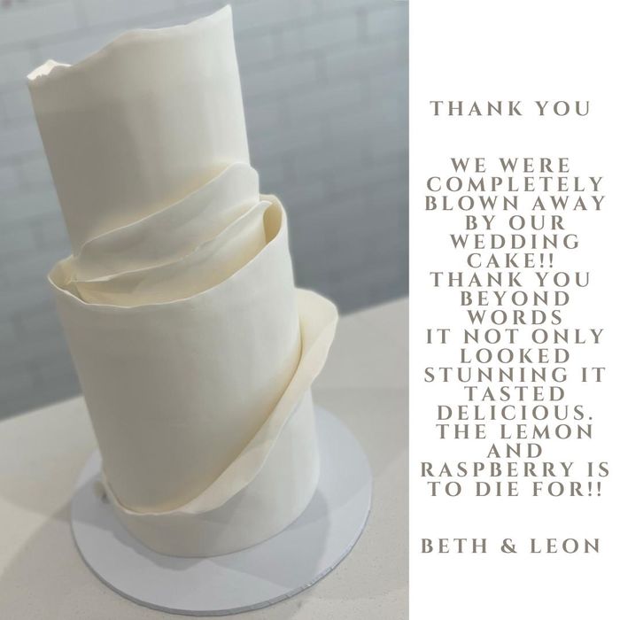 Wedding Cakes Northern beaches by Sugar Princess